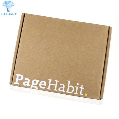 Chine Matt Pack Flat Diecut Folding de impression fait sur commande a ridé les cartons d'expédition de empaquetage personnalisés à vendre