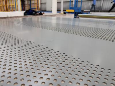 중국 Polyurethane Edge Rock Wool Acoustic Panel Soundproof Customized For Warehouses 판매용