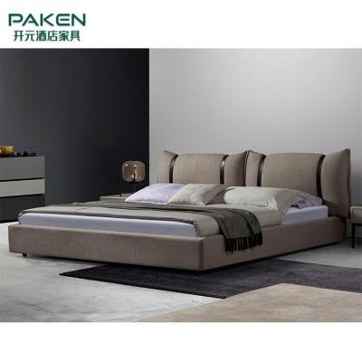 중국 현대 별장 가구 침실  Furniture&Hot 디자인 간결한 스타일 침대를 특화하세요 판매용