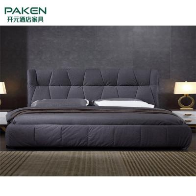 중국 짙은 회색 색으로 현대 별장 가구 침실  Furniture&Concise 스타일 침대를 특별주문하세요 판매용