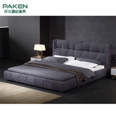 중국 짙은 회색 색으로 현대 별장 가구 침실  Furniture&Concise 스타일 침대를 특별주문하세요 판매용