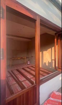 China Folding Double Tempered Glass Aluminium windows Multi Fold -up Window Hurricane Proof Folding Windows for sale