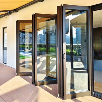 China Condensation-Free Folding Windows - Thermal Break Technology for sale