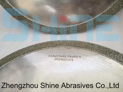 Chine Lames de scie à bande roue d'affûtage électroplaté diamant commun véritable broyage à vendre