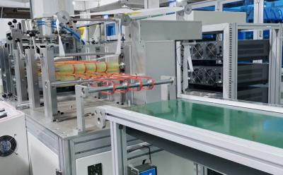 Cina 10kw di potenza Piano completamente automatico One-Drag Three-Mask Machine 120 Pcs/Min in vendita