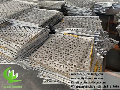 Decorative metal screen aluminium panels for building decoration powder coated