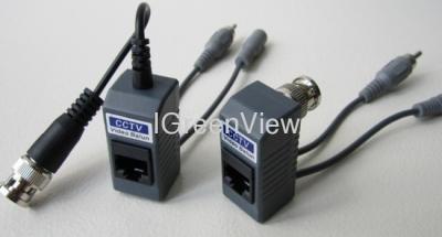 Cina 1 Balun di UTP della macchina fotografica passiva del CCTV di Manica video con audio in vendita