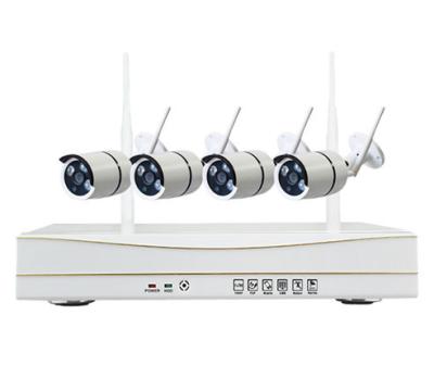 Cina Corredo senza fili di alta qualità 4CH NVR con la macchina fotografica del IP di 4pcs1.3MP Wifi, collegamento automatico con il IP, costo dell'installazione di risparmi in vendita