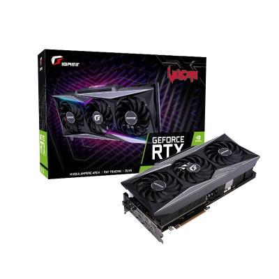 Cina Carte VARIOPINTE grafiche di estrazione mineraria di 384 bit di fan GDDR6X di Vulcan 24GB 3 del iGame della carta RTX 3090TI in vendita