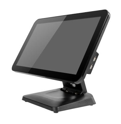 Cina 15 o 15,6 pollici Display LED Touch Monitor per terminali POS pieghevoli in materiale metallico in vendita