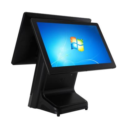 Cina Terminale POS con touch screen capacitivo in metallo ABS in plastica da 15,6 pollici per negozi di fast food in vendita