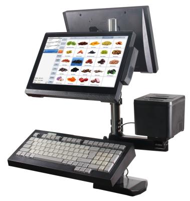 Cina Tastiera ASCI opzionale e stampante di ricevute termiche da 80 mm per cassa HDD-780 POS in vendita