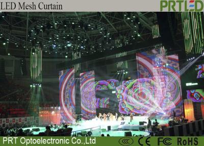 Cina Alto contrasto trasparente flessibile morbido dello schermo/tenda/esposizione P10 del LED LED in vendita