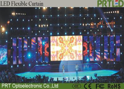 Cina Il colore pieno flessibile dello schermo di griglia P10 LED facile installa per l'evento di concerto in vendita