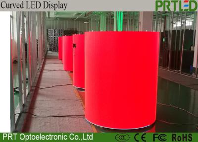Cina Indoor Advertising Soft LED module Round Circle Curve P2.5 Flexible Led Panel in vendita