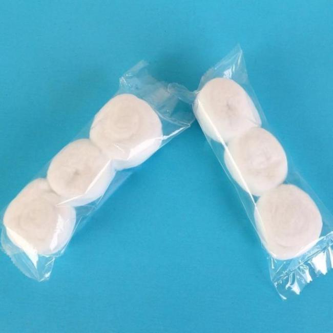 Surface Flatness Lint Free Medical Disposable Cotton Ball 0.5g Sterial 0