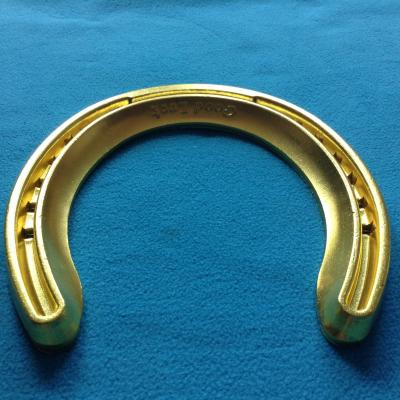 Cina I ferri di cavallo decorati d'acciaio dorati/hanno decorato le scarpe del cavallo in vendita
