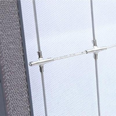 중국 부식 저항 강철 316 와이어 발코니 보이지 않는 그릴 판매용