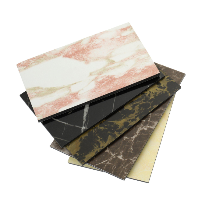 PVDF marble aluminum composite panel