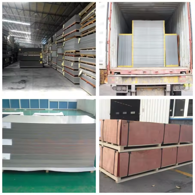mirror aluminum composite panel packing