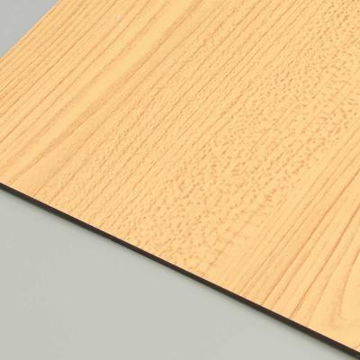 Pe Pvdf Coating Wooden Aluminum Composite Panel 3mm Acp Sheet For Exterior
