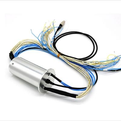 China High-Speed Fiber Optic Slip Ring 10000RPM 40mm Bore for Testing for sale