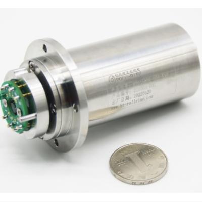 China Aluminum Alloy Fiber Optic Slip Ring 400V 1A 0-10000rpm for sale
