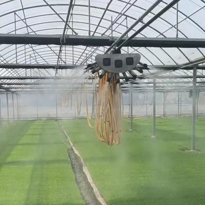 Cina Kit di serre commerciali multi-span con tubo PVC resistente e sistema di irrigazione a goccia in vendita
