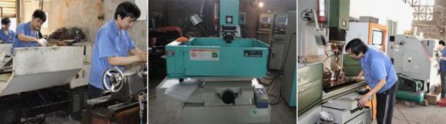 Polished Tungsten Carbide Screw Main Die Customized Dimension 2