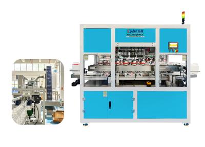 China Automatic Empty Bottle Handle Applicator Equipment 800pcs/H For PET PE Bottle for sale