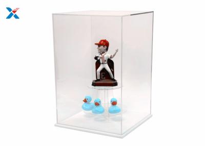 China Customized Clear Acrylic Display Boxes , Acrylic Display Cube For Dustproof Protection Toy for sale