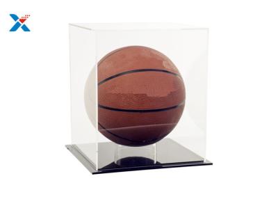 China Recyclable Clear Acrylic Display Case For Basketball Baseball Football Soccer for sale