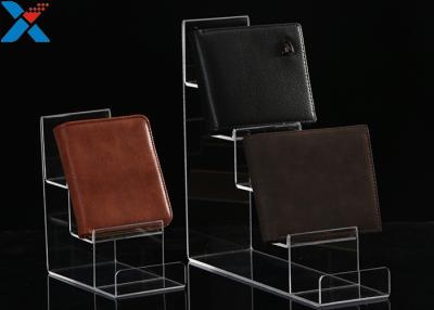 China Mobile Phone / Wallet Acrylic Display Stands Multilayer Display Rack Eco - Friendly for sale