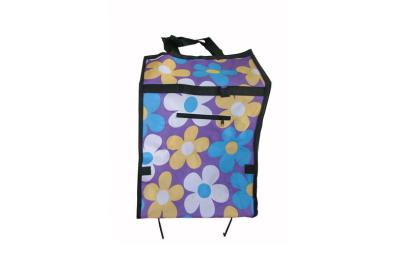 中国 多機能の女性花模様が付いている 折り畳み式の トロリー買い物袋 販売のため