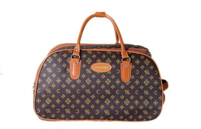 Cina La borsa portatile di viaggio del carrello del cuoio dell'unità di elaborazione con la cima ed il lato portano le maniglie in vendita