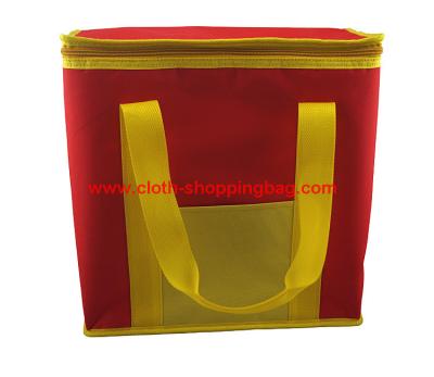 Cina Borsa zippered amichevole eco- del dispositivo di raffreddamento di viaggio del tessuto del poliestere per la spiaggia in vendita