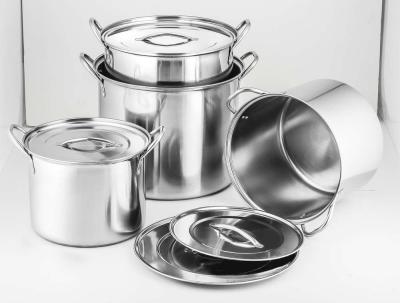 中国 良質のステンレス鋼の鍋及び 12pcs sause の鍋及び調理器具 販売のため