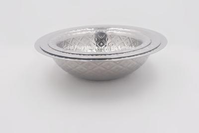 중국 36cm Kitchen utensil metal soup deep basin various sizes grade steel rice bowl 판매용