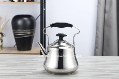 중국 3L Stove top stainless steel tea water cooking kettle with bakelite handle whistling water tea kettle for gas stove 판매용