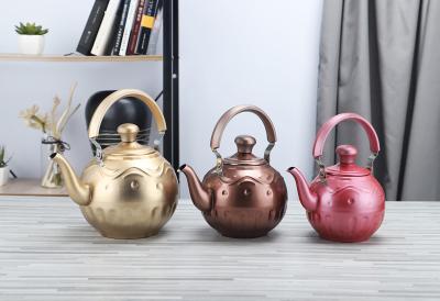 중국 14,16,18cm Factory professional in commercial stainless steel teapot Amazon Hot Sale OEM polished coffee pot 판매용