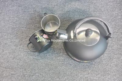중국 Multifunction water kettles with cup food grade stovetops tea pot stainless steel tea kettle with two mugs 판매용