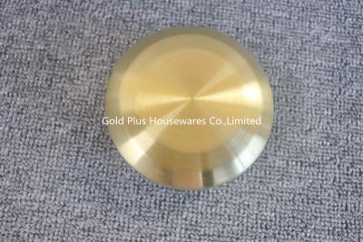 중국 High quality golden small anti-scalding soup bowl 304 korean style double layer stainless steel rice bowl with cover 판매용