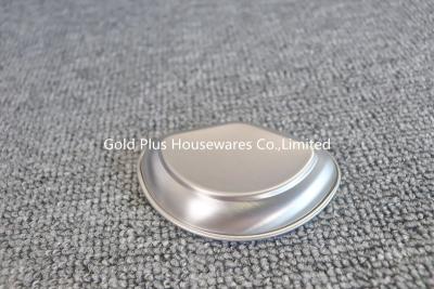 중국 Food contact safety tableware japanese square soy sauce dish for sushi 28g cheap mini silver stainless steel sauce dish 판매용