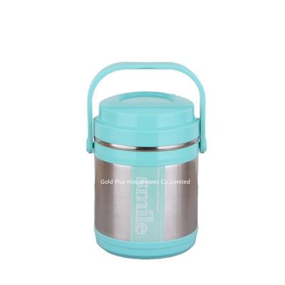 중국 Amazon hot sell BPA free insulated food warmer 1.9L stainless steel school lunches food jars food storage container 판매용