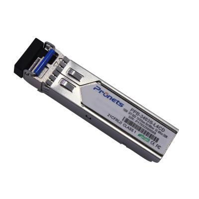 Cina PPB-3403X-L4C (D) TRESSECCHIVER BI-Direzionale SFP 155MBPS, LC 40km 1310nm TX / 1490 nm RX in vendita