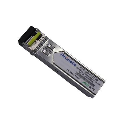 Cina PPB-5424L-12CD Ricetrasmettitore bidirezionale SFP da 1,25 Gbps, LC 120 km 1550 nm TX / 1490 nm RX in vendita
