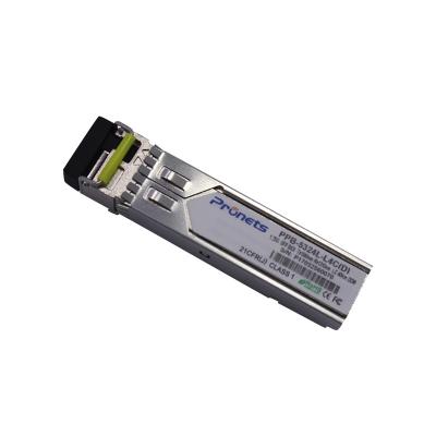Cina PPB-5324X-L4C (D) 1,25 Gbps Transtrasmettitore bidirezionale SFP, LC 40km 1550nm TX / 1310 nm RX in vendita
