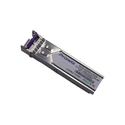 Cina PPB-4324x-L2C(D) 1.25Gbps SFP Bi-Directional Transceiver, LC 20km Raggiungere 1490nm TX / 1310 nm RX in vendita