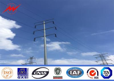 China Pólo afilado redondo da corrente eléctrica da galvanização para o pólo da transmissão à venda