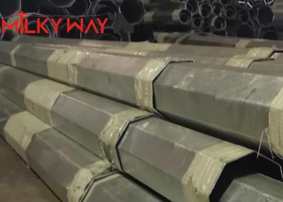 China Poste de acero galvanizado de 14 m, clase 3, clase 4, para línea de transmisión de 33 kV en venta